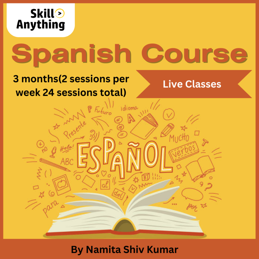 Spanish Language Course SkillAnything Learn To Grow Learning