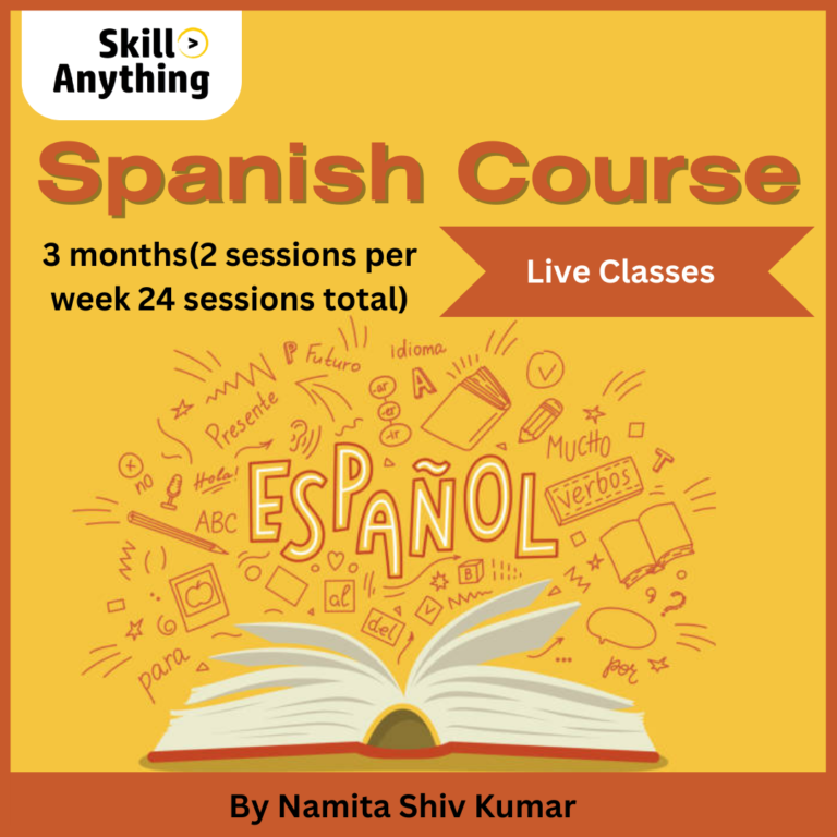 Spanish Language Course | SkillAnything.com | Learn to Grow | Learning ...